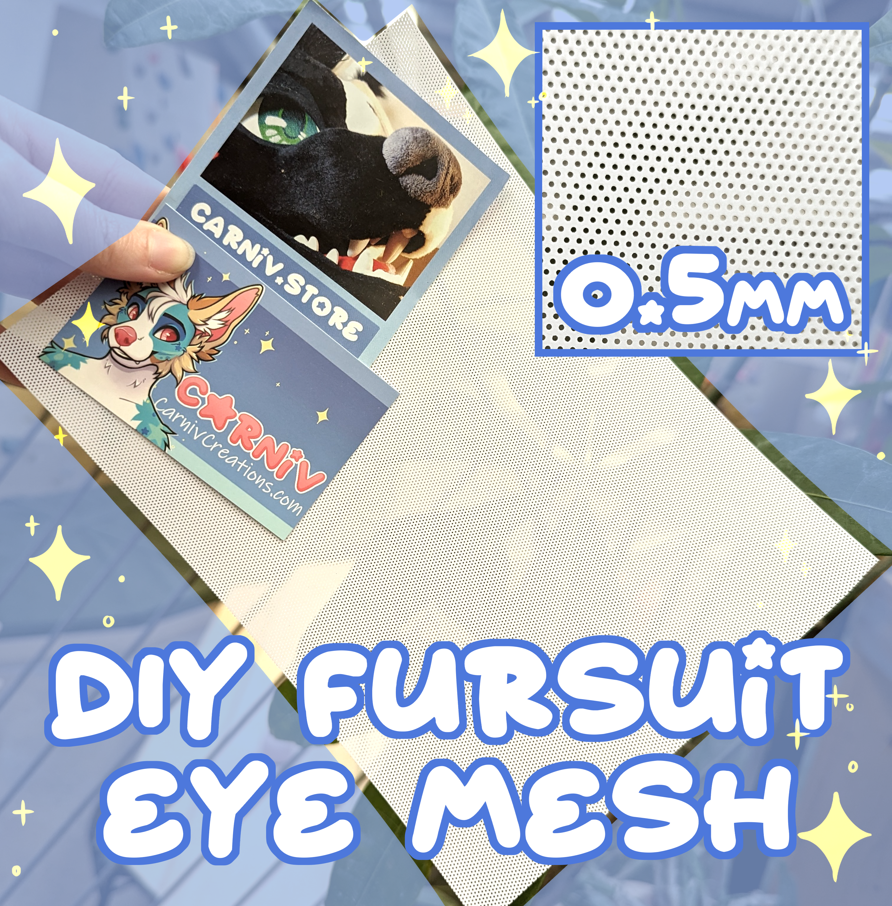 Fursuit Eyes : Mesh Printable [Sublimation] – Carniv Creations